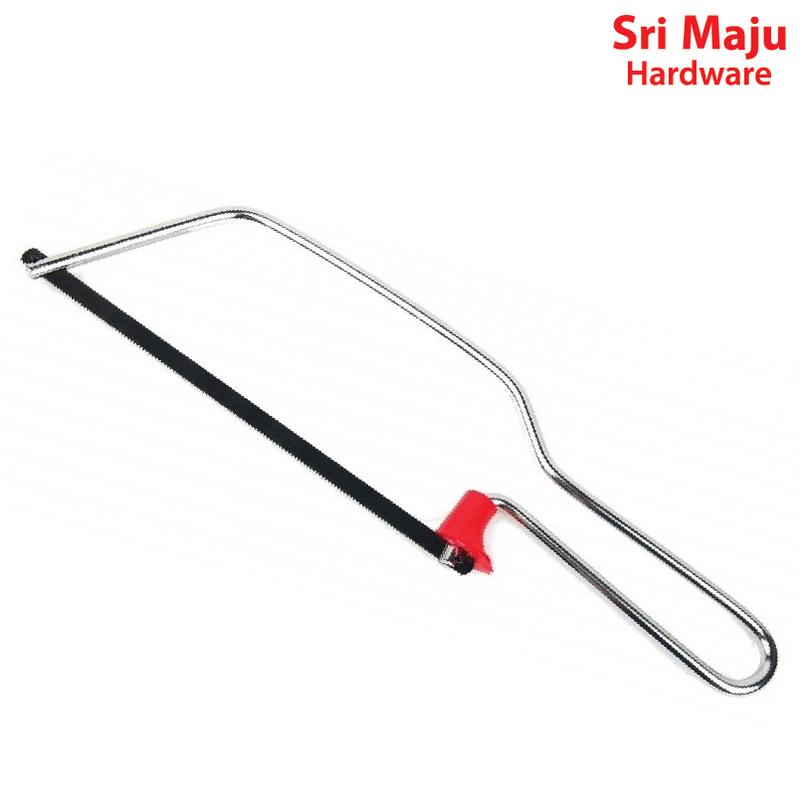 MAJU Mini Iron Scroll Coping Hand Saw Hacksaw for DIY Cutting Wood PVC ...