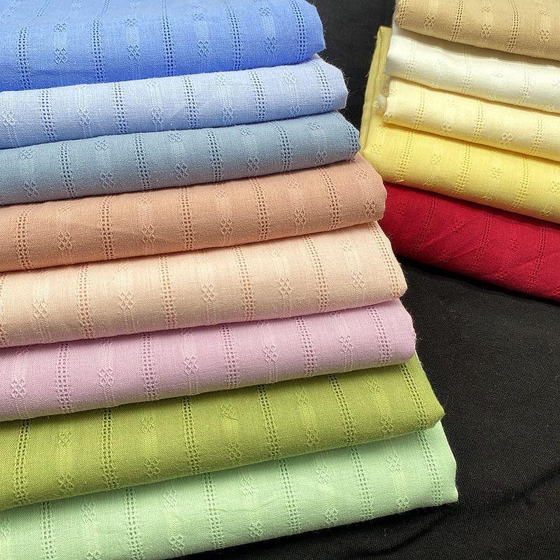 Kain Jacquard Kapas Musim Bunga dan Musim Panas Kain Nipis Empat ...