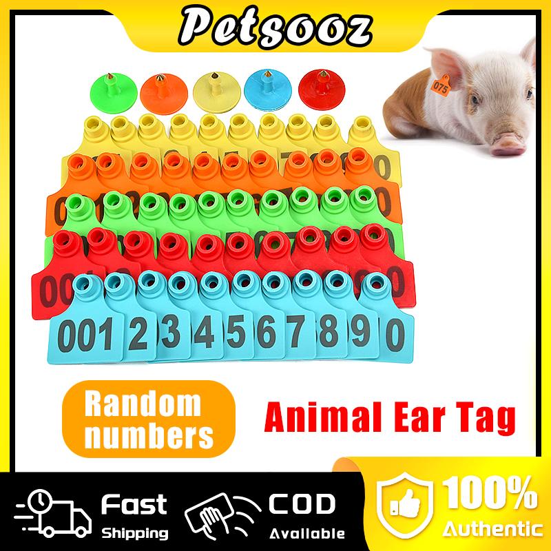 20Pcs Pig ear tag set Numbered Goat ear tag TPU Livestock ea - TikTok ...