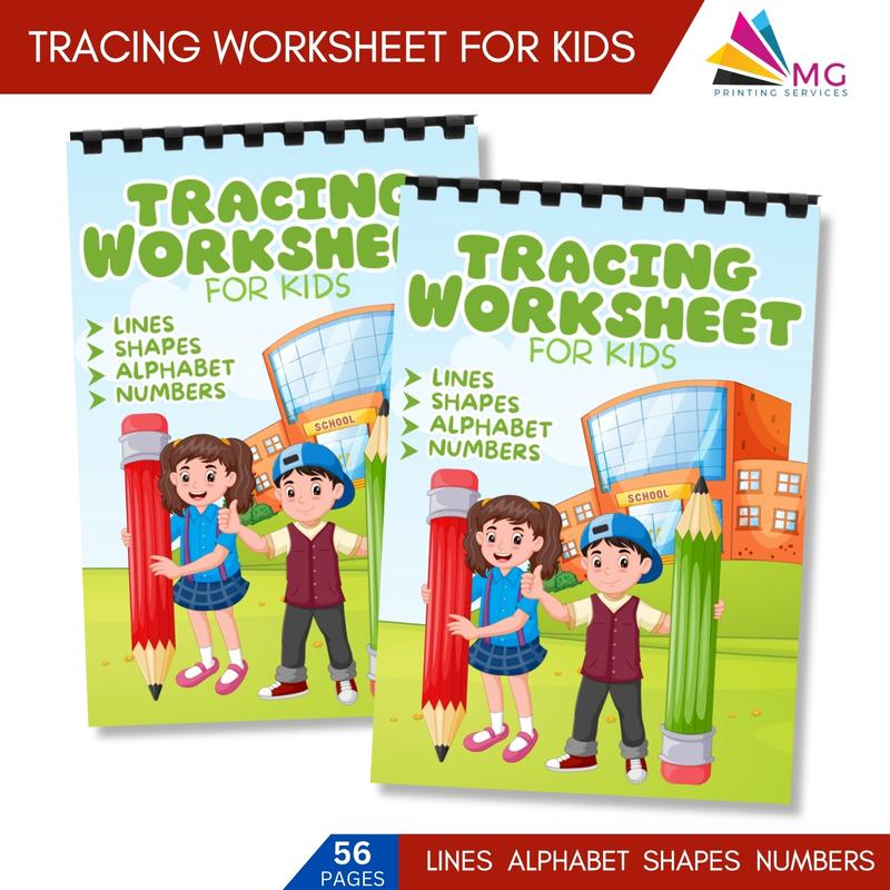 Complete Tracing Worksheet for Kids - Lines, Shapes, Alphabe - TikTok ...