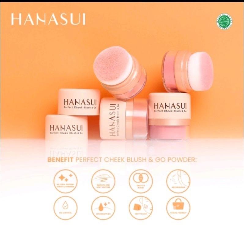 Hanasui Powder Blush On Hanasui Perfect Cheek Blush & Go Powder dengan ...