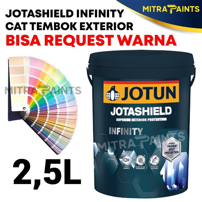 Jual Cat Tembok Eksterior Jotun JOTASHIELD Infinity 2,5 Liter Galon ...