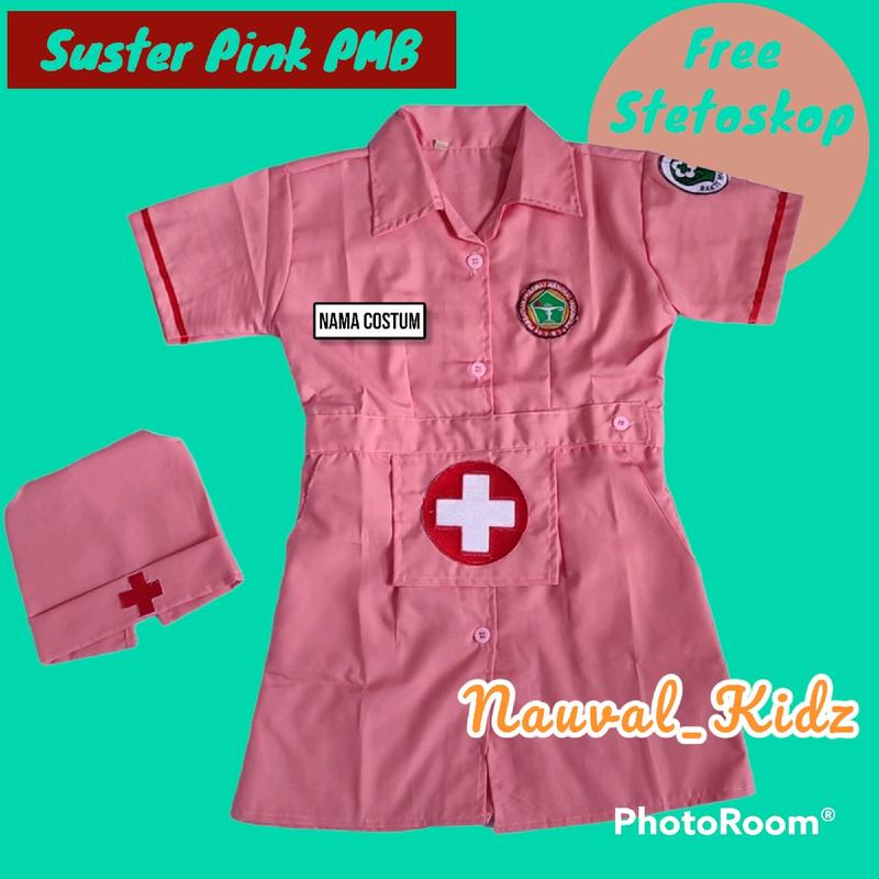 Baju Profesi Anak Suster/Perawat Pink [ PMB ] - Shop | Tokopedia