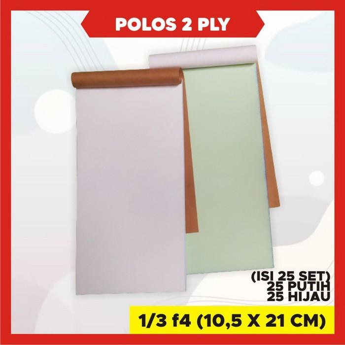Nota Polos Kosongan 2 Ply Ncr Langsung Tembus Carbonless Kosong - Shop ...