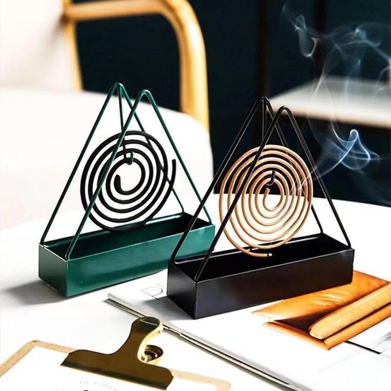 Triangle Mosquito Incense Holder Household Creative Stand Ebony ...