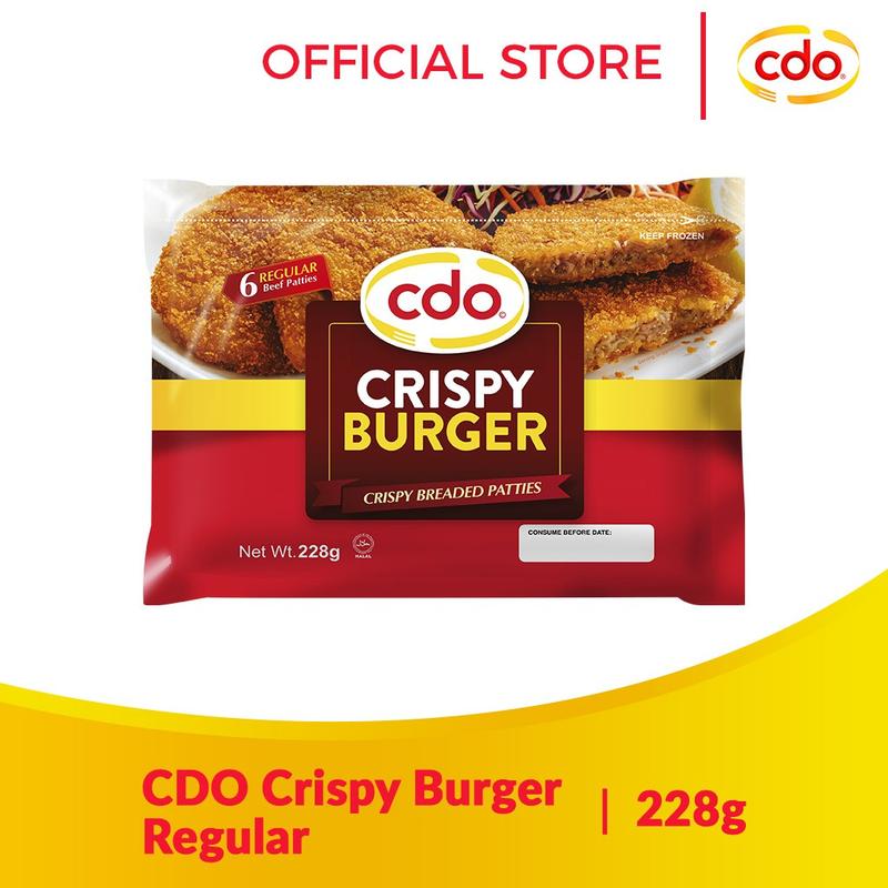 CDO Crispy Burger 228grams - TikTok Shop Philippines