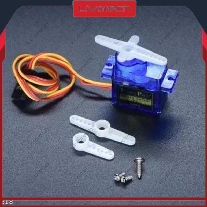 Tower Pro Micro Servo SG90 180 Derajat Motor Blue 9G TowerPr - Shop | Tokopedia