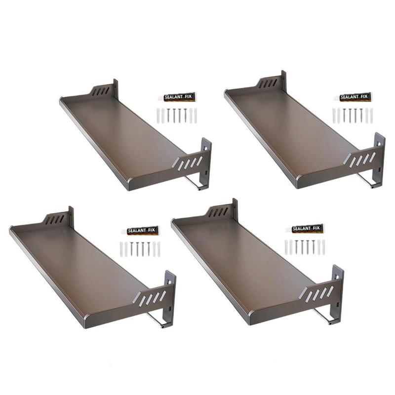 Wall Mounted Condiment Holder Carbon Steel Space Saving Hanging ...