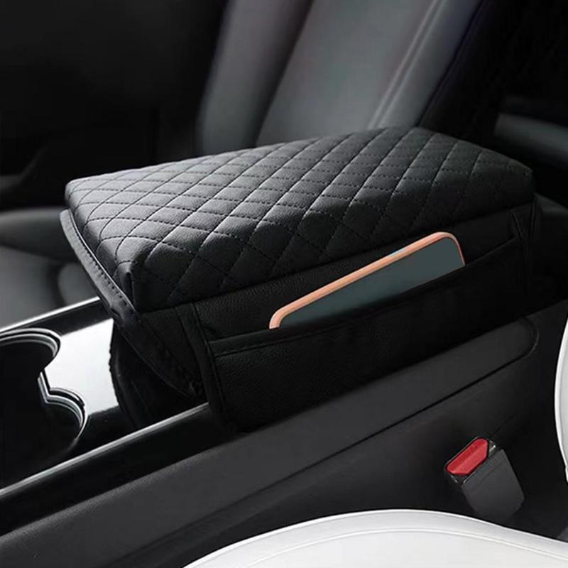 KOE- Car Armrest Box Mat Armrest Box Protector Soft Foam Armrest ...