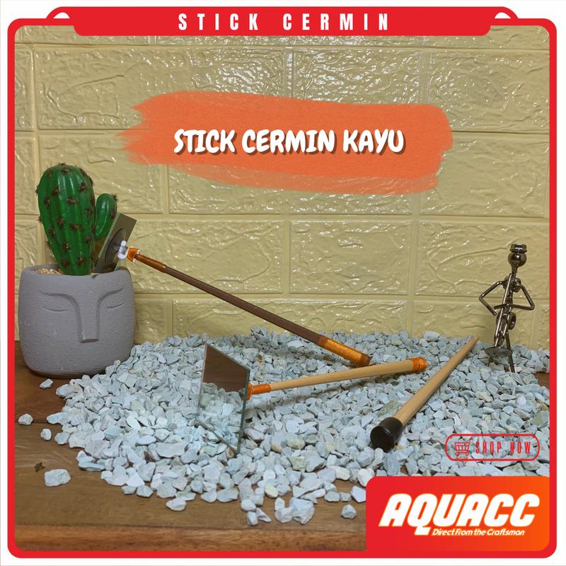 Stick Kaca Cermin Mental Ikan Cupang Channa Latihan Mental Flare - Shop ...