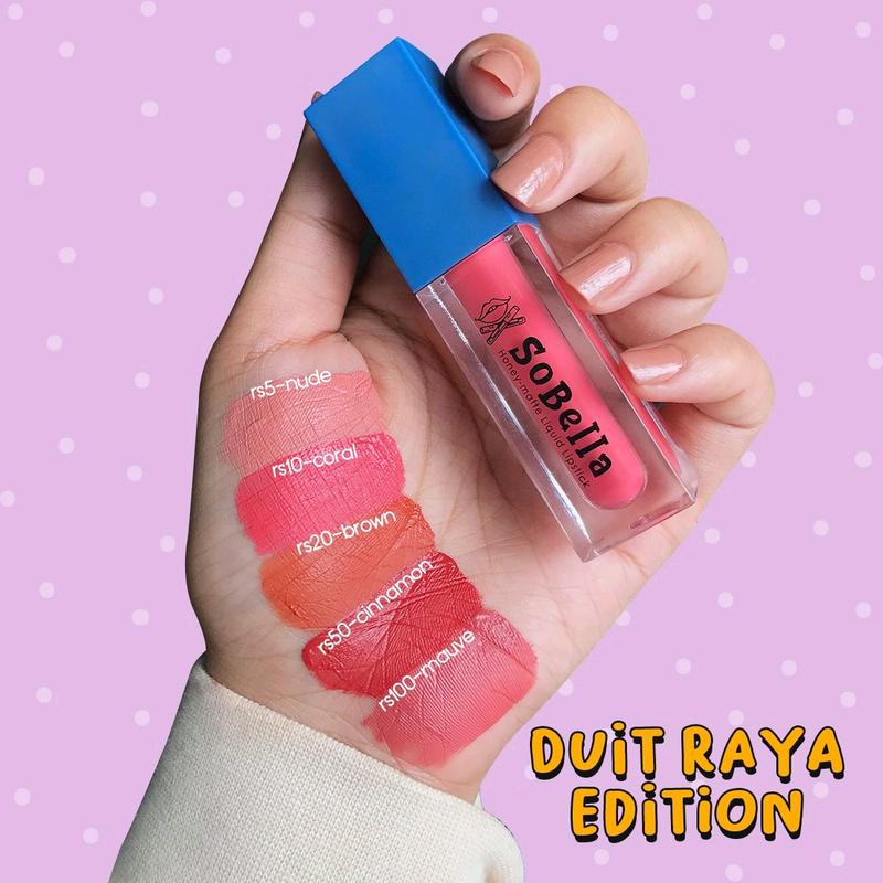Sobella Lip matte Duit Raya Edition - TikTok Shop Malaysia