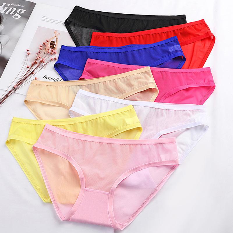 New Sexy Lace Panties Solid Breathable Briefs Seamless Women - TikTok ...