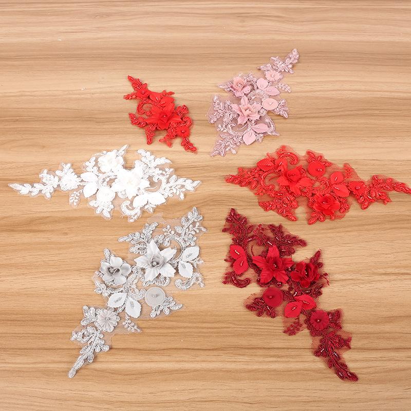 Water-Soluble Embroidery Stickers Cloth Sticker Lace Decorative ...