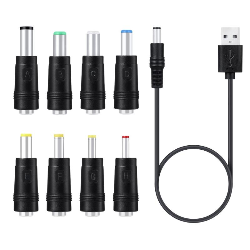 Kord Pengecas USB, 5V, Untuk DC 5.5x2.1mm, 3.5mm, 4.0mm, 4.8mm ...