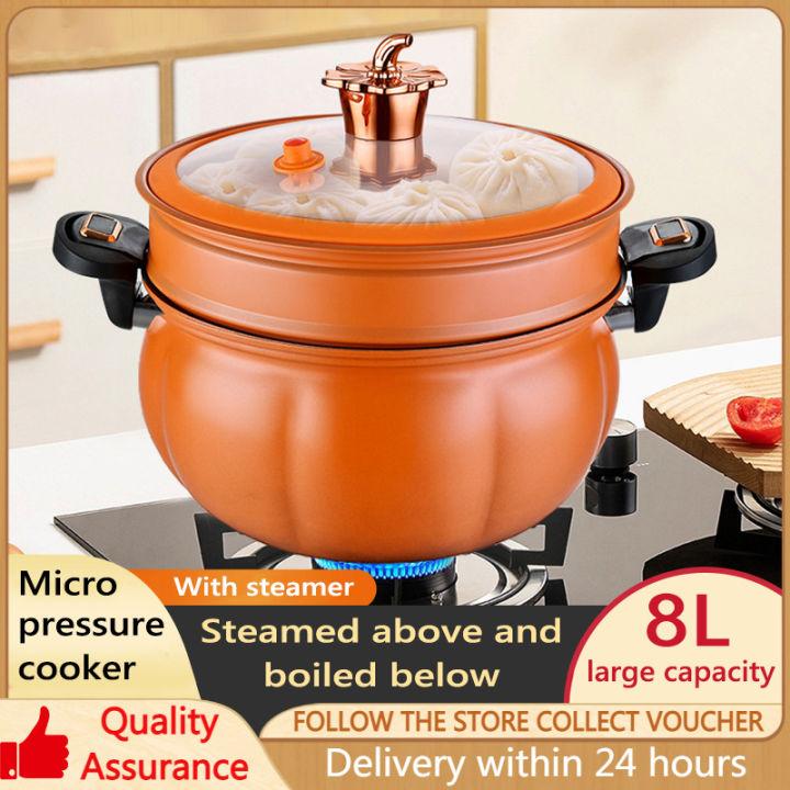 8L Large Capacity Micro Pressure Cooker Pressure Cooker Meat - TikTok ...