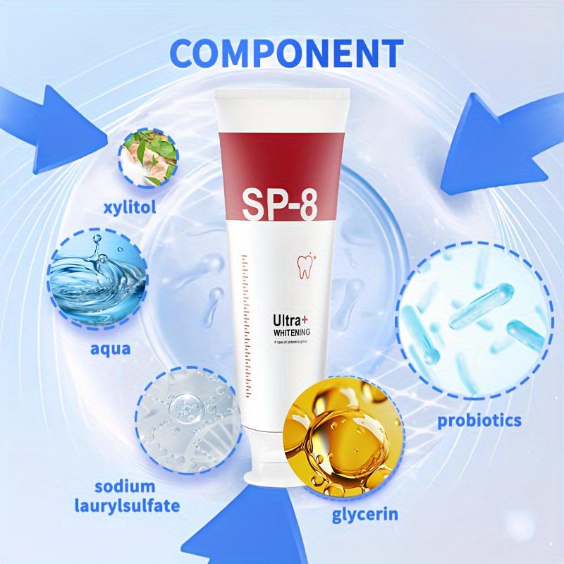 Ubat Gigi Probiotik, SP-8, 120g, Ultra Pemutihan, Pembersiha - TikTok ...
