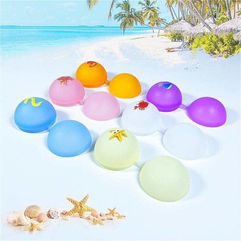 Water Balloons Reusable Refillable Water Balloon Quick Fill Self ...