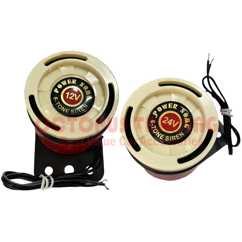 Car Truck "Musical" Back up Horn 12v 24v Vehicle Reversing Siren ...