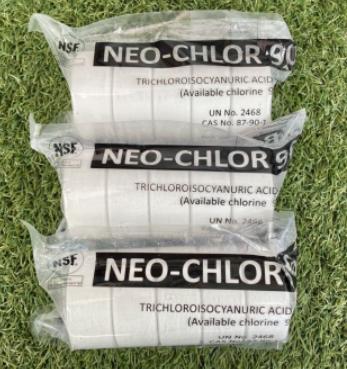 TCCA Chlorine Tablets Japan NEO-CHLOR 90 and NISSAN BRAND Japan ...