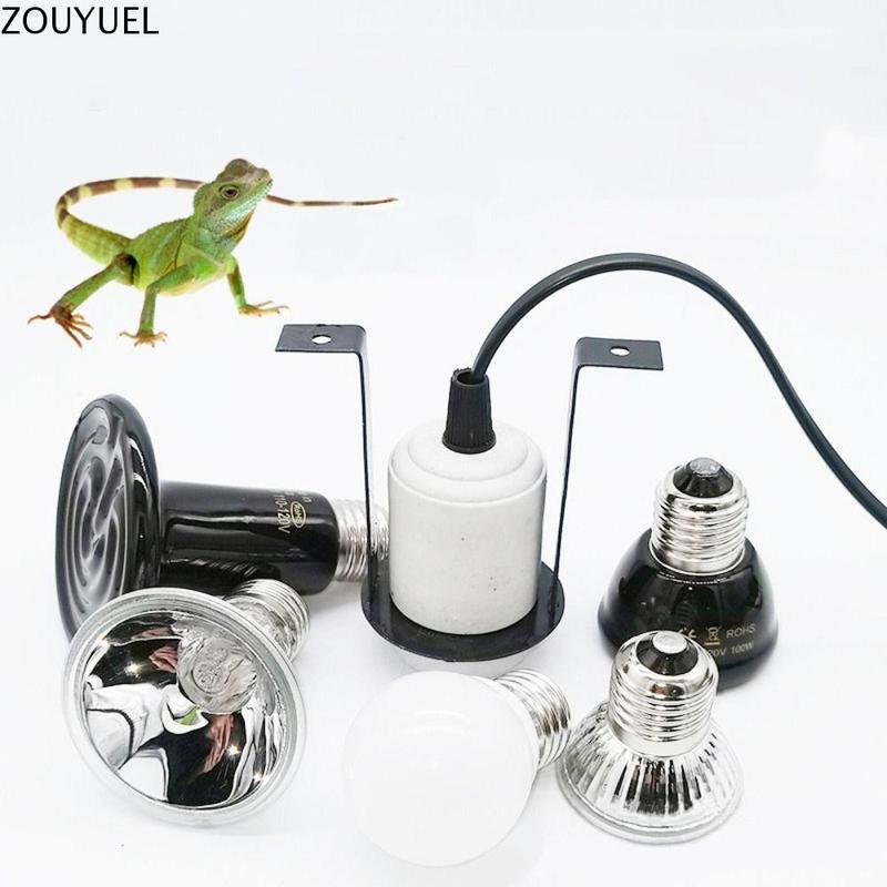 Kit Lampu Reptilia, ZOUYUEL, Pemegang Cahaya Seramik E26 / E27 ...