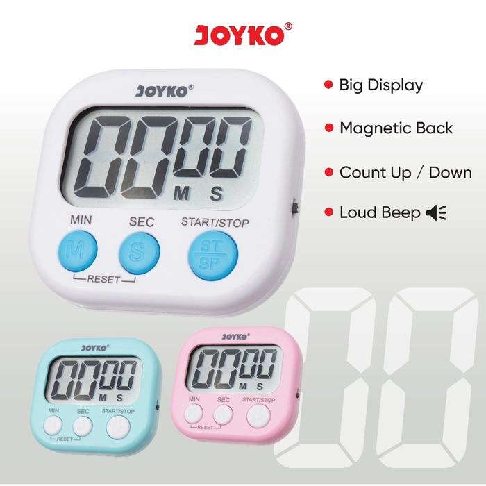 Promo Joyko Pengatur Waktu Digital Timer DGT-511 - White - Jakarta ...