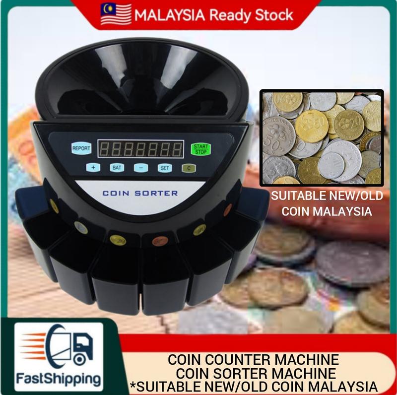 COIN COUNTER MACHINE | COIN SORTER MACHINE *SUITABLE NEW/OLD - TikTok ...