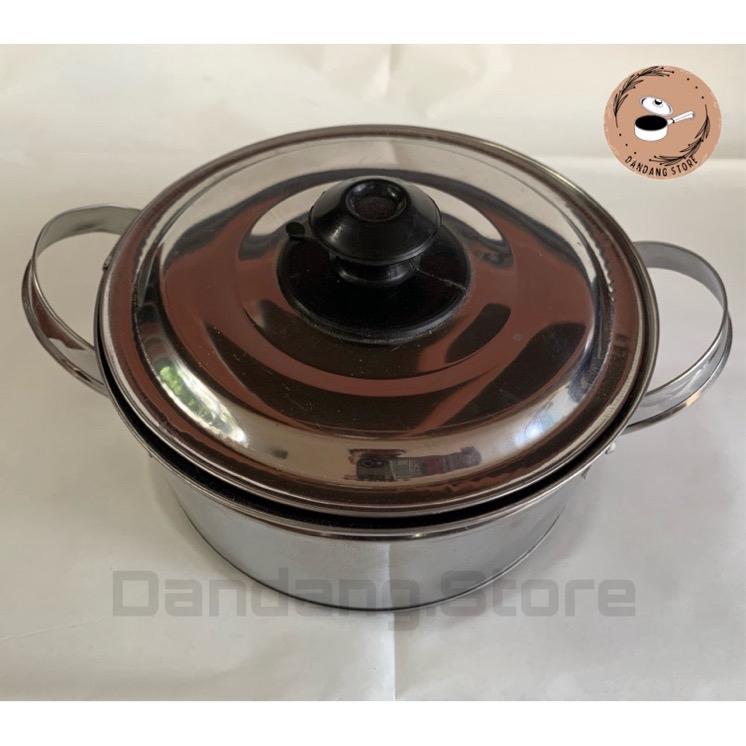 Panci Sayur Mini Tutup Stainles Souvenir Kitchenware - Shop | Tokopedia