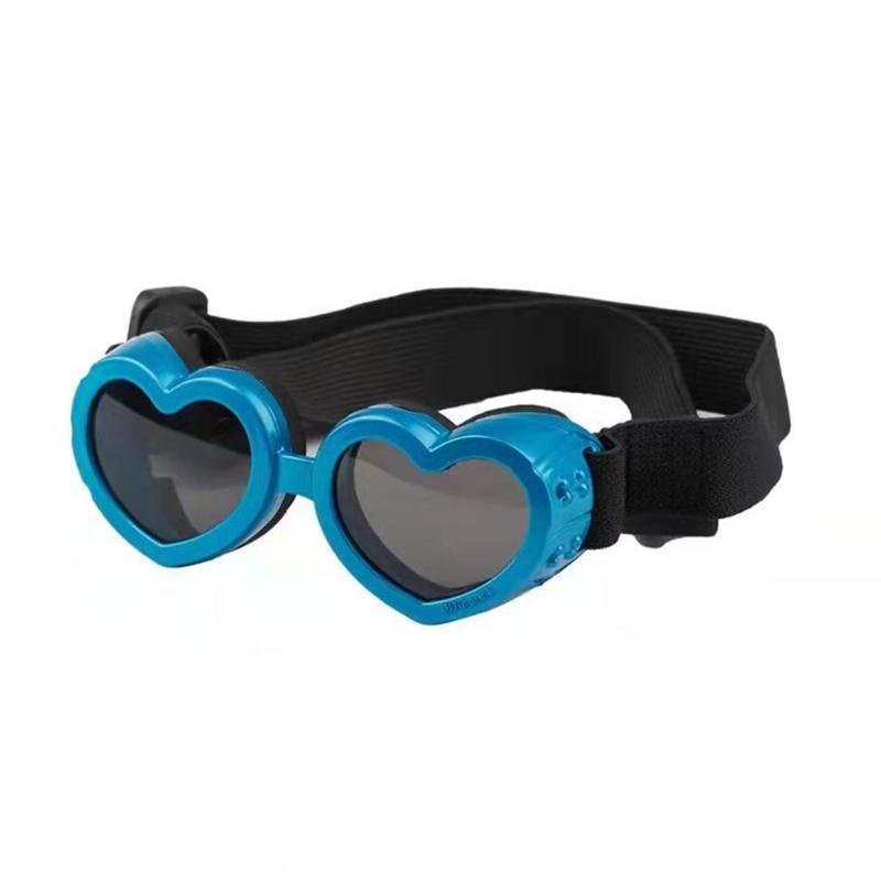 Zhen Dog Goggles with Adjustable Strap Heart-Shape for Outdoor - TikTok ...