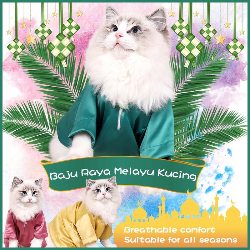 [Stok sedia] baju kucing Melayu bernafas, baju kucing Melayu - TikTok ...