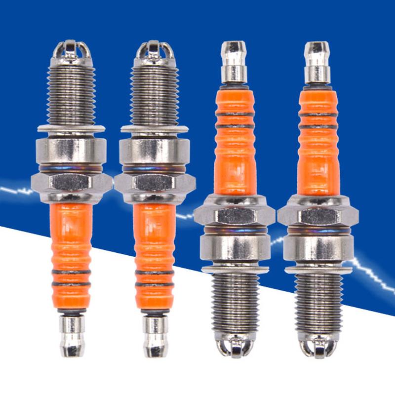 1 Pcs Head Motorcycle Platinum Nozzles Spark Plugs D8TC Leve - TikTok ...
