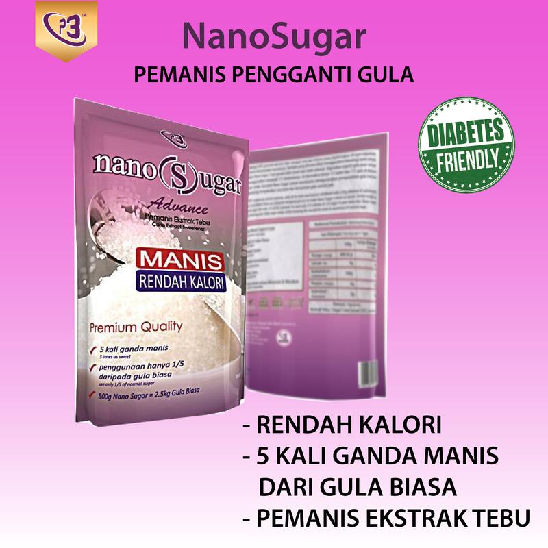 P3 Nano Sugar 500 gm Low Calorie - TikTok Shop Malaysia