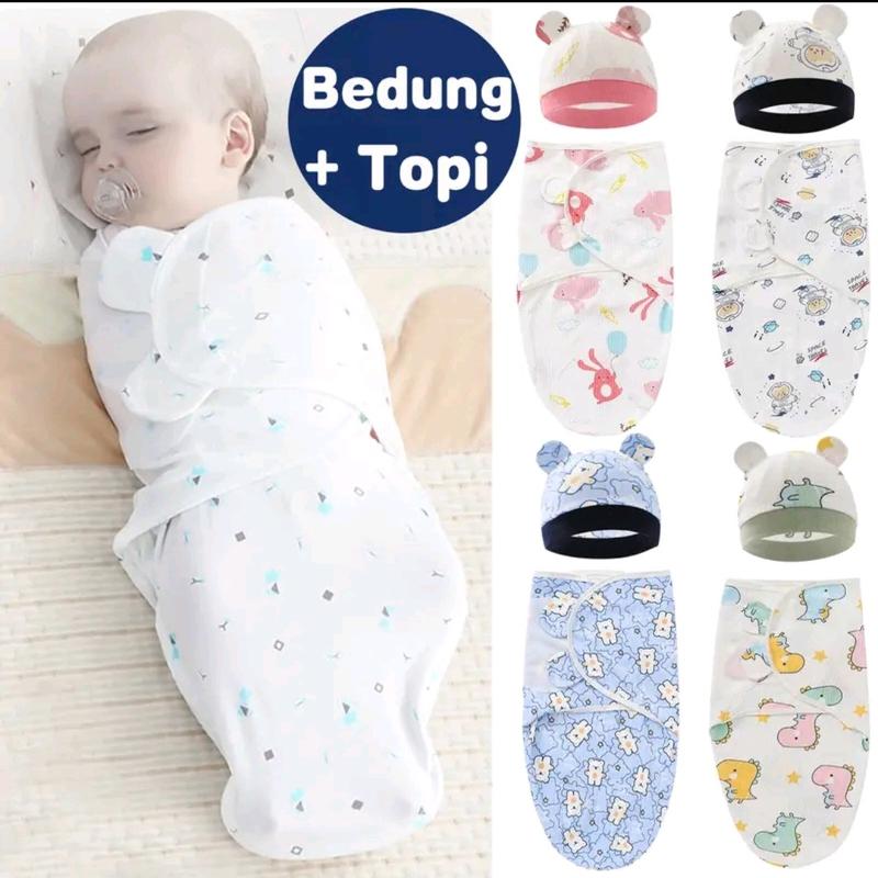 100% COTTON Baby Swaddle Newborn Wrap Bedung Bayi Kids Babies - TikTok ...