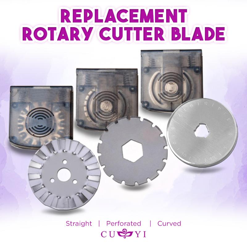 Rotary Cutter Replacement Blade Straight Wave Perforated - TikTok Shop ...
