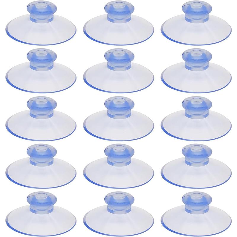 15 count 0.8 Inch Suction Cups, 20mm Glass Suction Pads, Clear - TikTok ...
