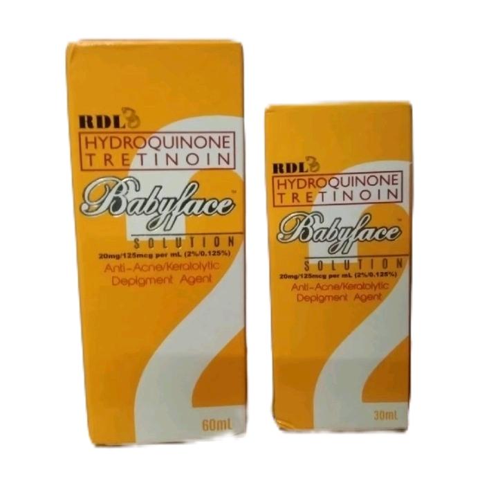 RDL baby face tretenoin solution #2 60ml - TikTok Shop Philippines