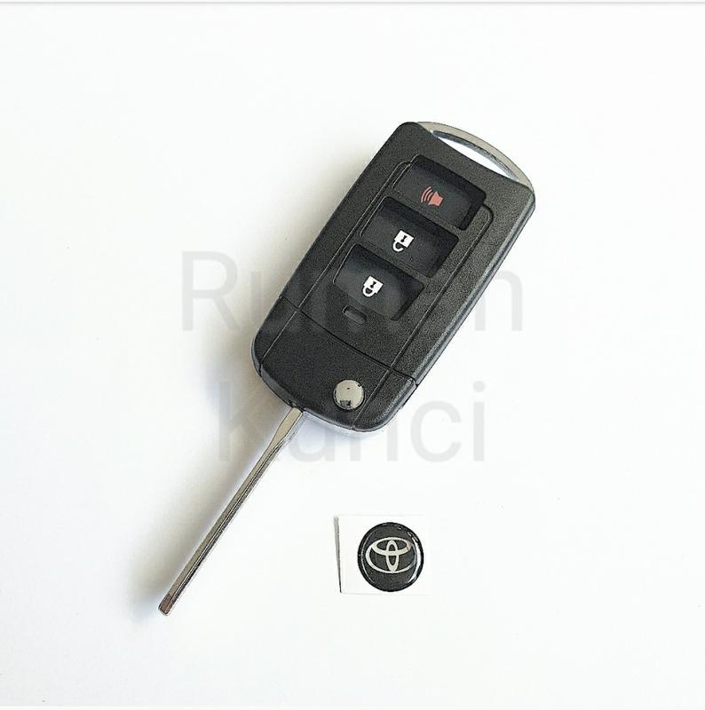 Casing Kunci Lipat Flip Key Mobil Toyota Avanza Veloz 3 Tombol - Shop ...