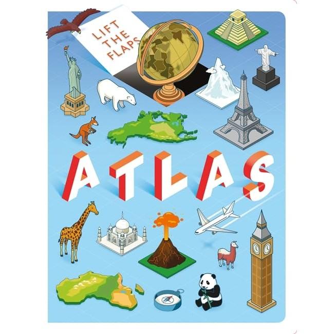 Lift The Flaps: Atlas Board book - TikTok Shop Singapore