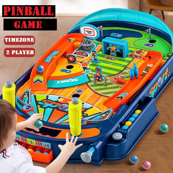 Jual BATTLE GAME PINBALL - MANUAL MESIN BOLA PRETEND PLAY SCORE ANGKA ...