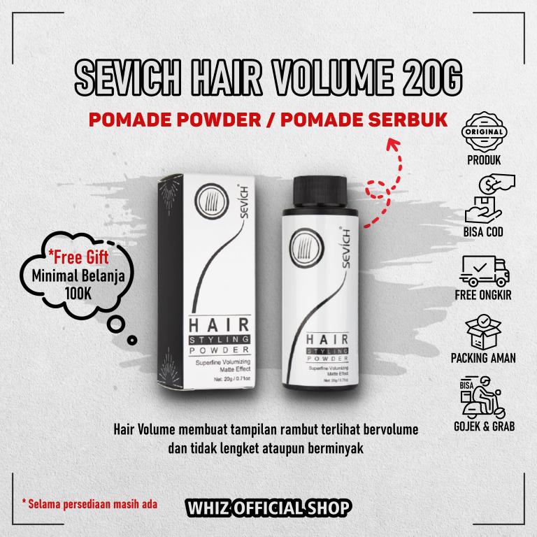 Sevich Hair Volume 20gr Fluffy Powder Light Control Rambut Bervolume ...