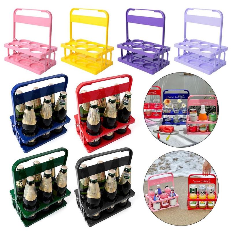 1Pcs New Basket Cup Organizer Beer Rack Bar Beverage Display - TikTok ...