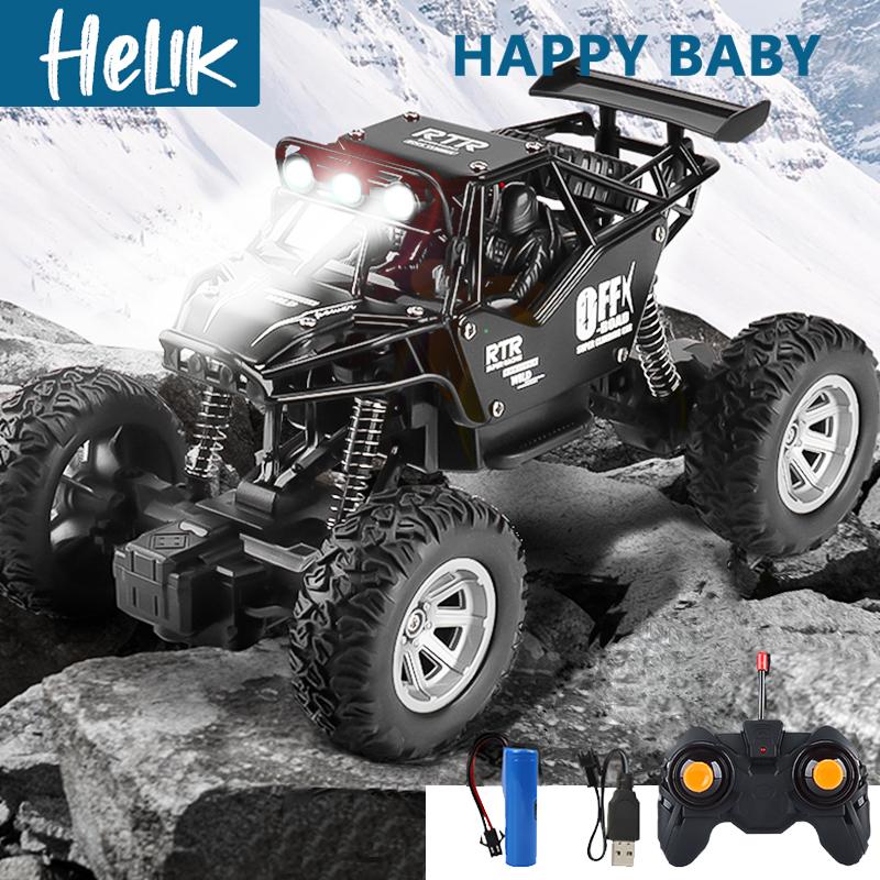 Mainan Mobil Remote Control off-Road Climbing Car RC Rock Crawler 2WD ...