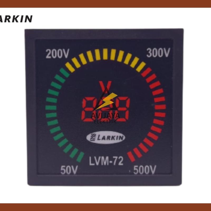 Voltage Meter LVM-72 Larkin Digital Panel Meter uk 72x72 - Shop | Tokopedia