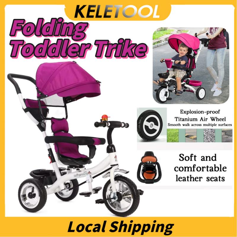 LOCAL SHIPPING Children's Bicycle Baby Stroller Tricycle Toddler ...
