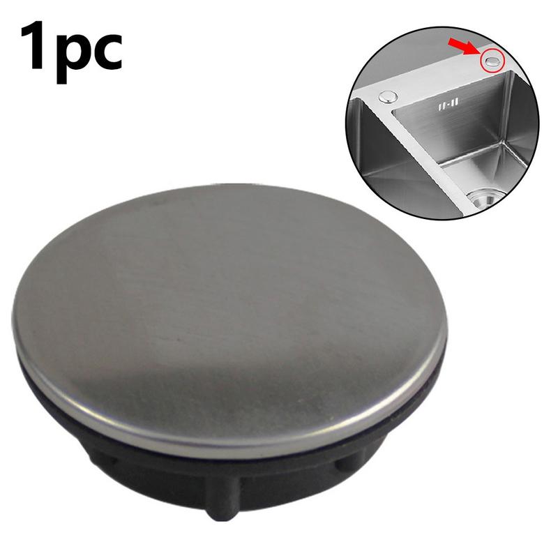 Stainless Steel Kitchen Sink Faucet Hole Water Basin Cover - TikTok ...