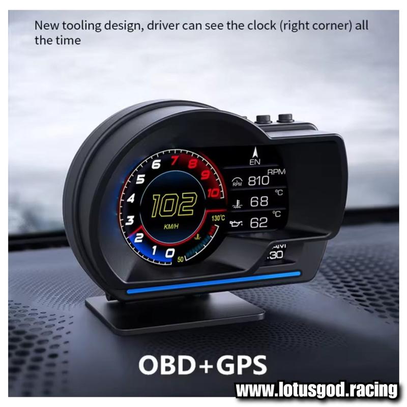 OBD2 Digital Hud Vsd | Usb Gps Car Head Up Display On Board Computer ...