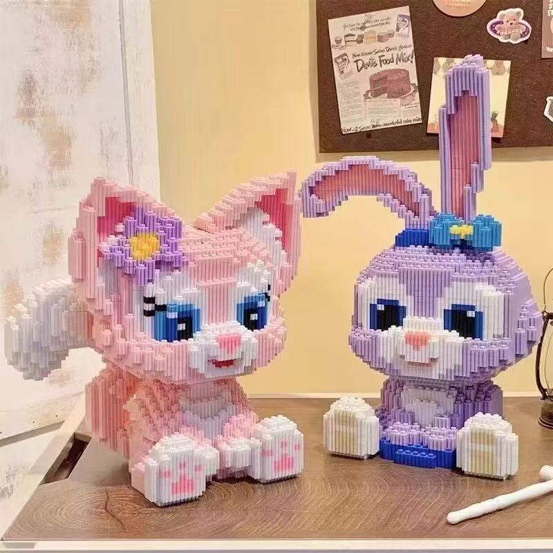 Set Blok Lego, Serasi, StellaLou Comel dan LinaBell, Pemasangan Zarah ...