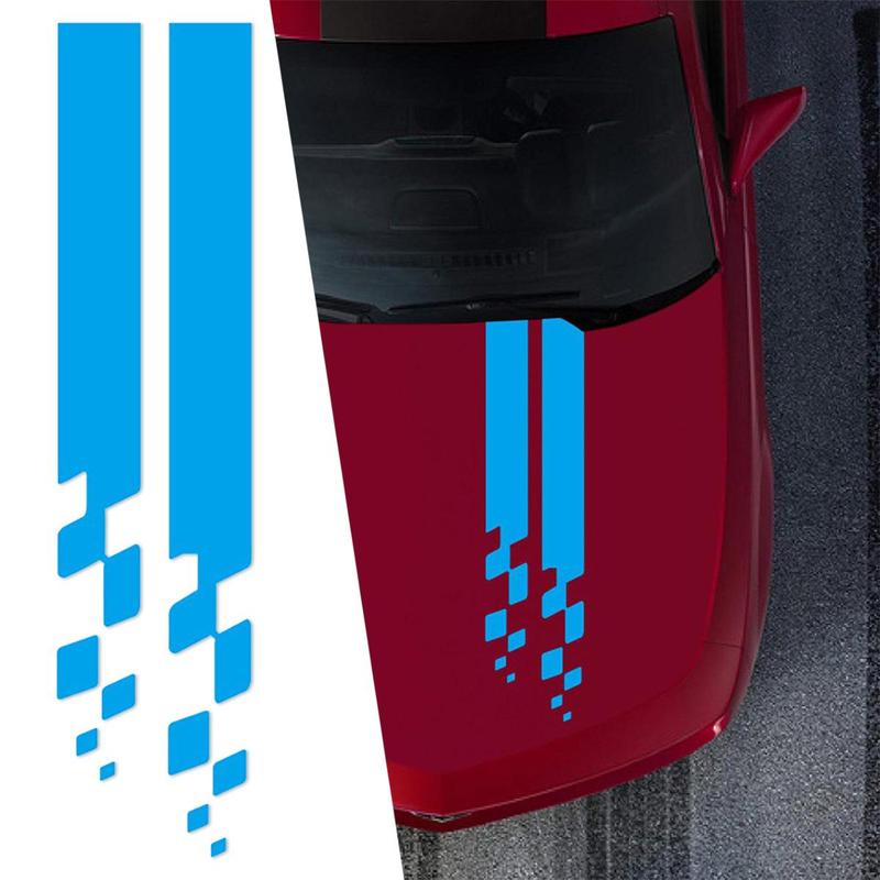 Car Stickers Hood Stickers DIY Decorative Stickers Body Stripe - TikTok ...