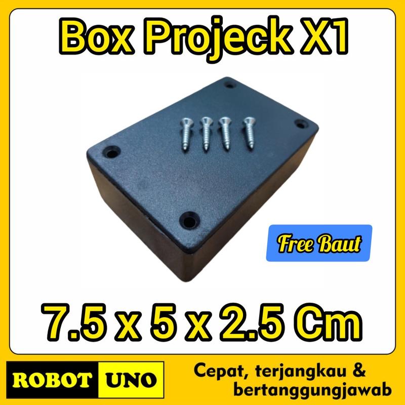 Box X1 Box Projeck Box Elektronik Hitam Proyek Universal - Shop | Tokopedia