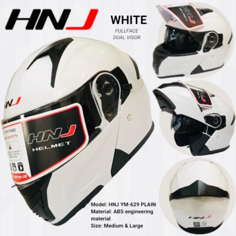 HNJ MODULAR FULLFACE DUAL VISOR HELMET - TikTok Shop Philippines