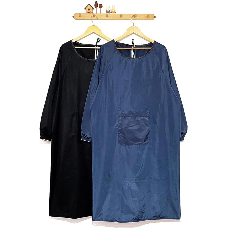 Men's waterproof overalls long sleeves men's cleaning extended reverse ...
